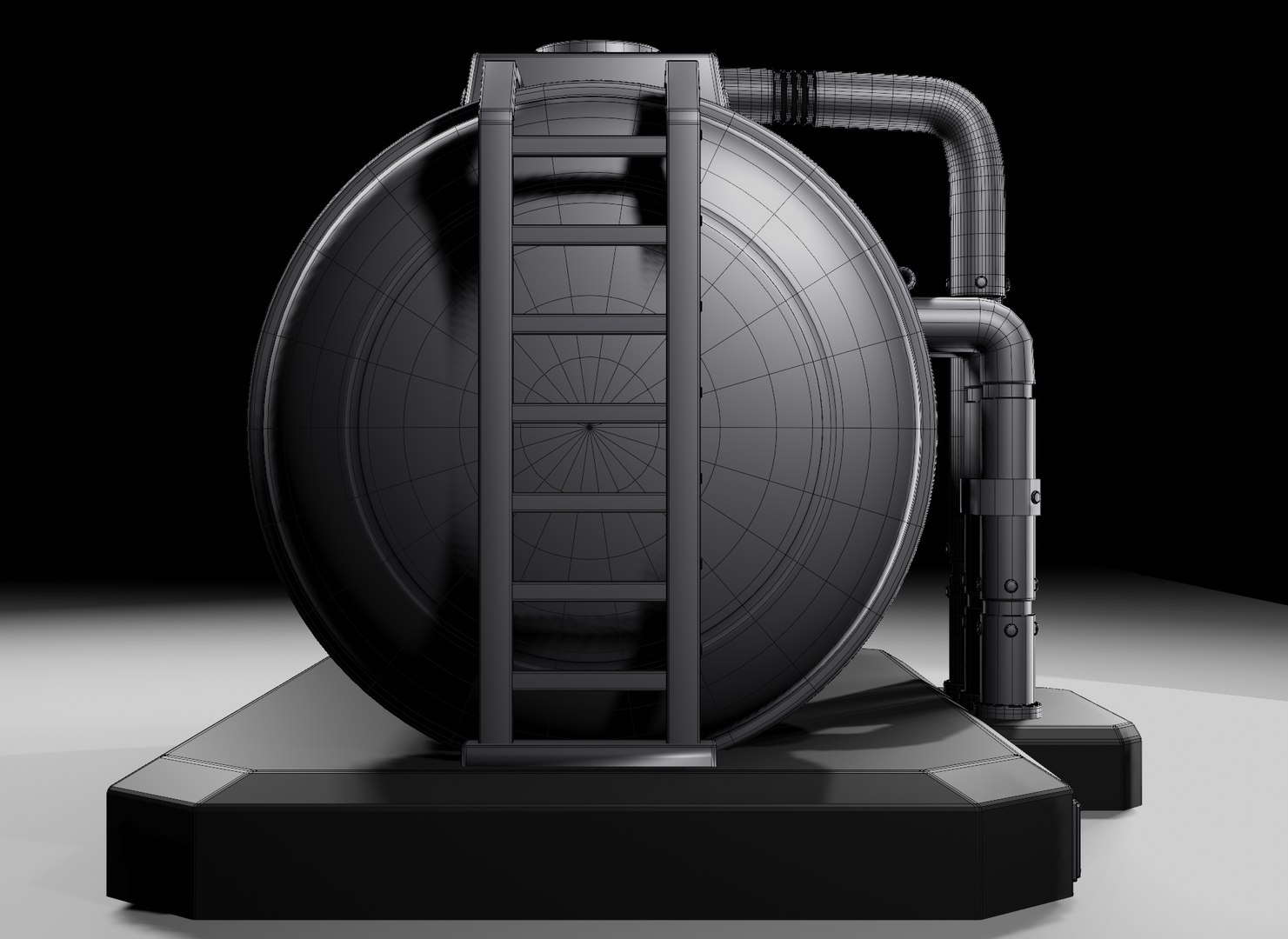 3D SpaceTank Model - TurboSquid 2258908