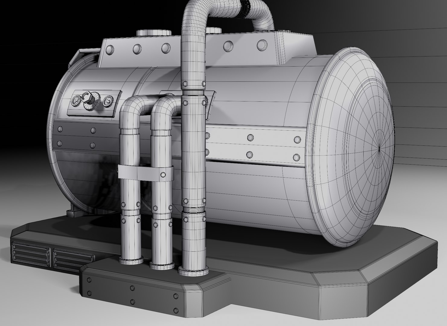 3D SpaceTank Model - TurboSquid 2258908