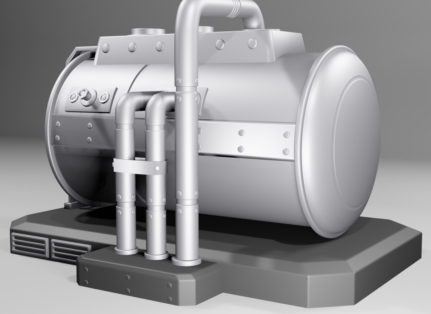 3D SpaceTank Model - TurboSquid 2258908