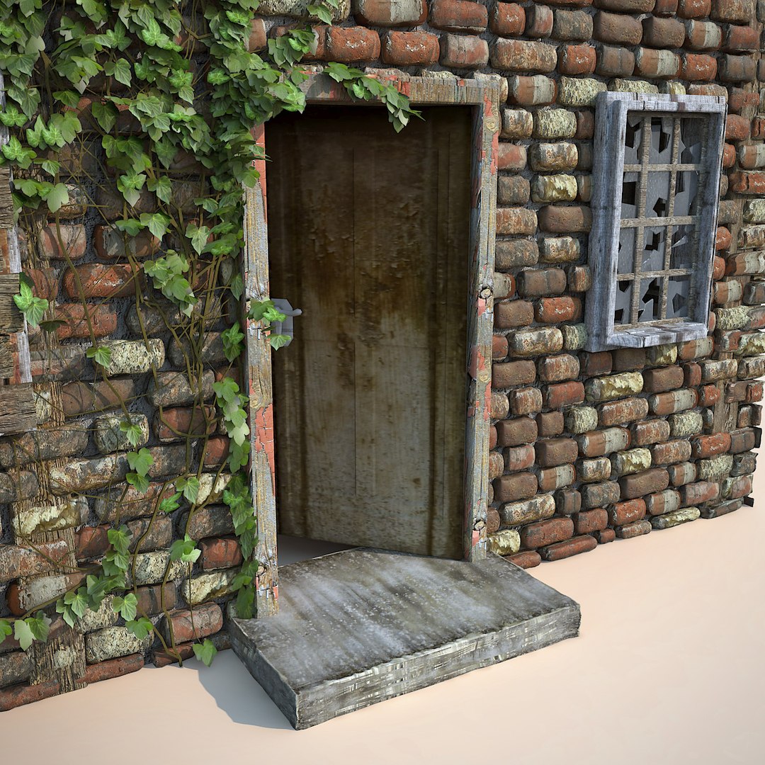 3d Model Old Decay Broke