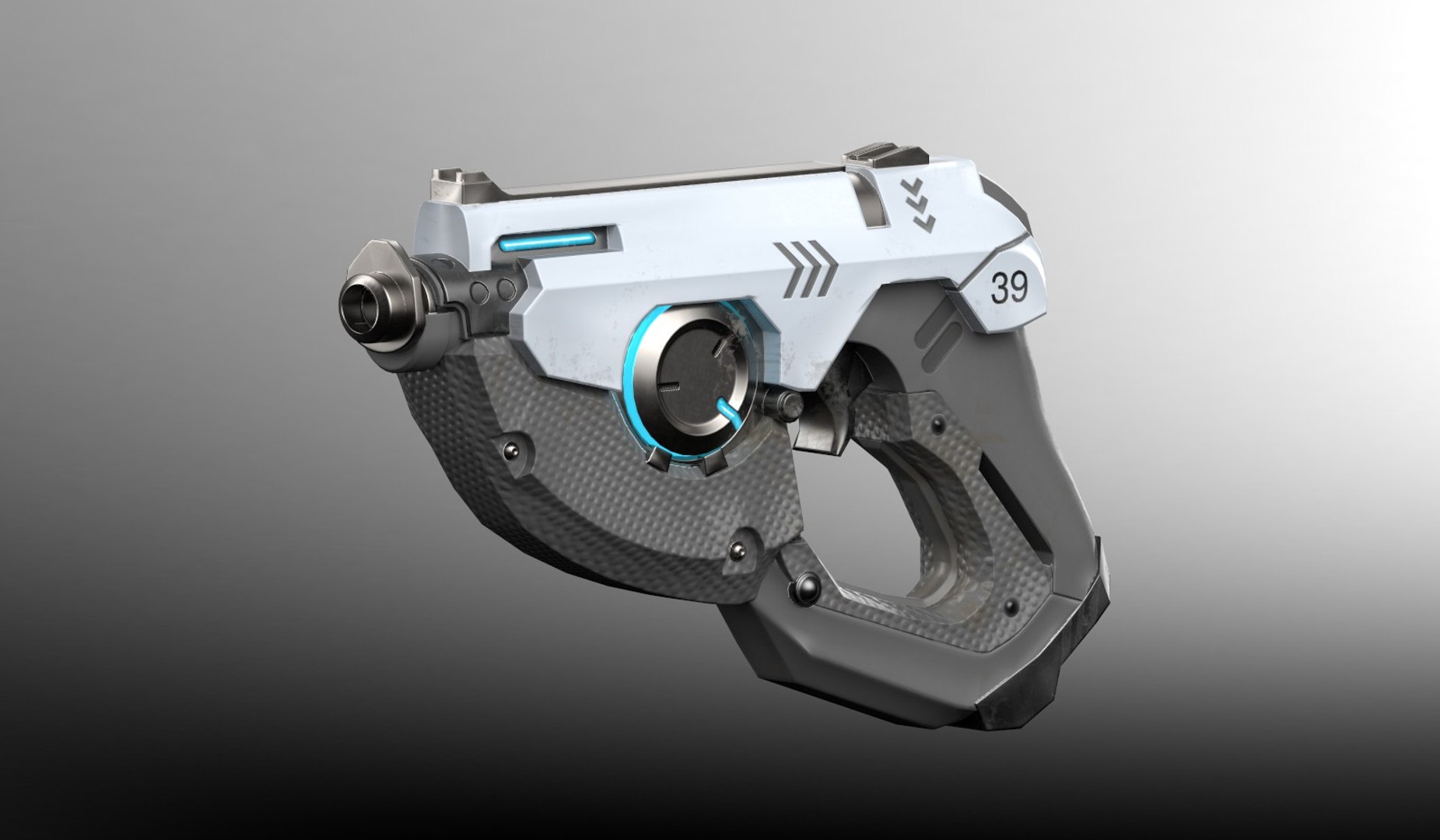 3D Tracer Gun - TurboSquid 1269113