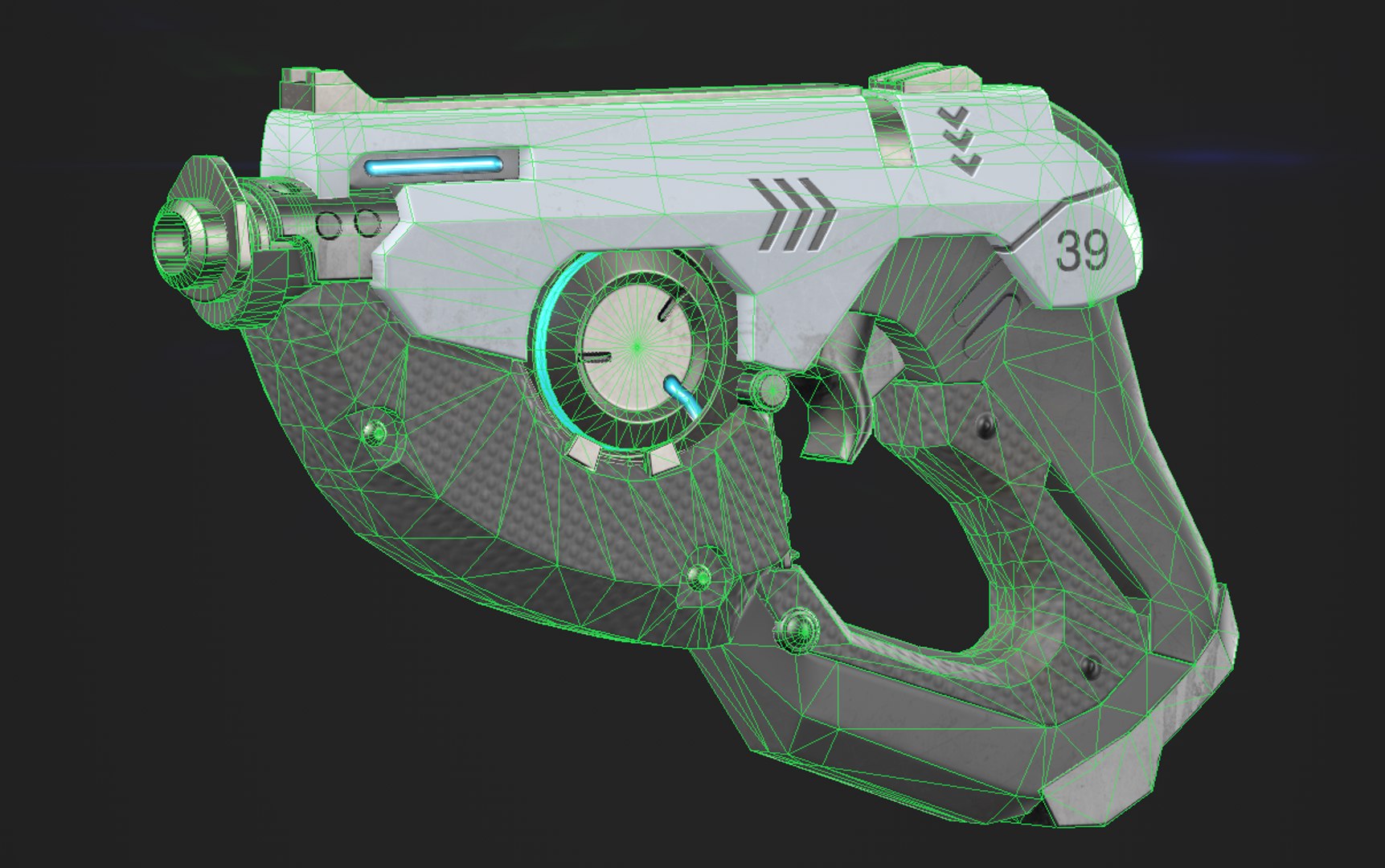 3D Tracer Gun - TurboSquid 1269113