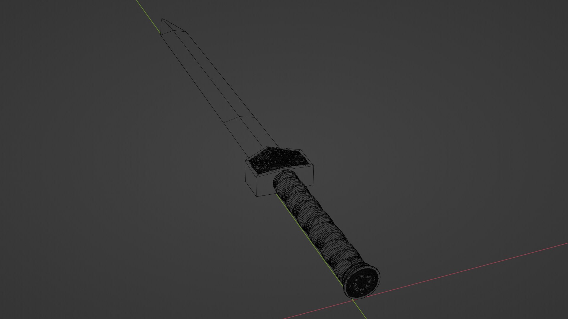Sokkas Meteorite Sword 3D Model - TurboSquid 2222075