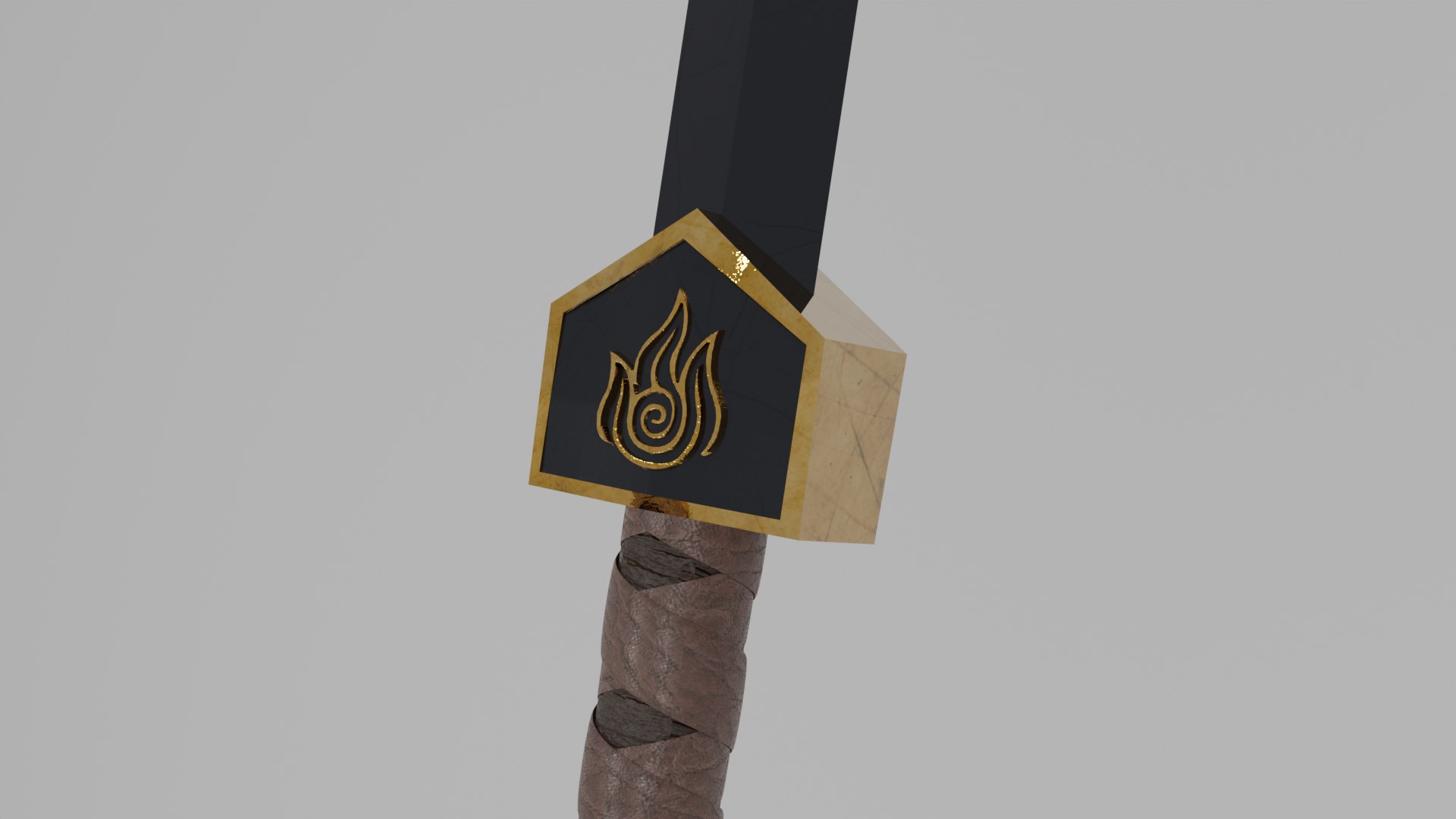Sokkas Meteorite Sword 3D Model - TurboSquid 2222075