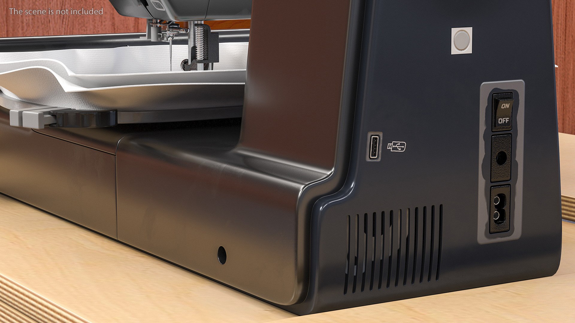 Sewing Black Printer Screen On Rigged For Maya 3D Model - TurboSquid ...