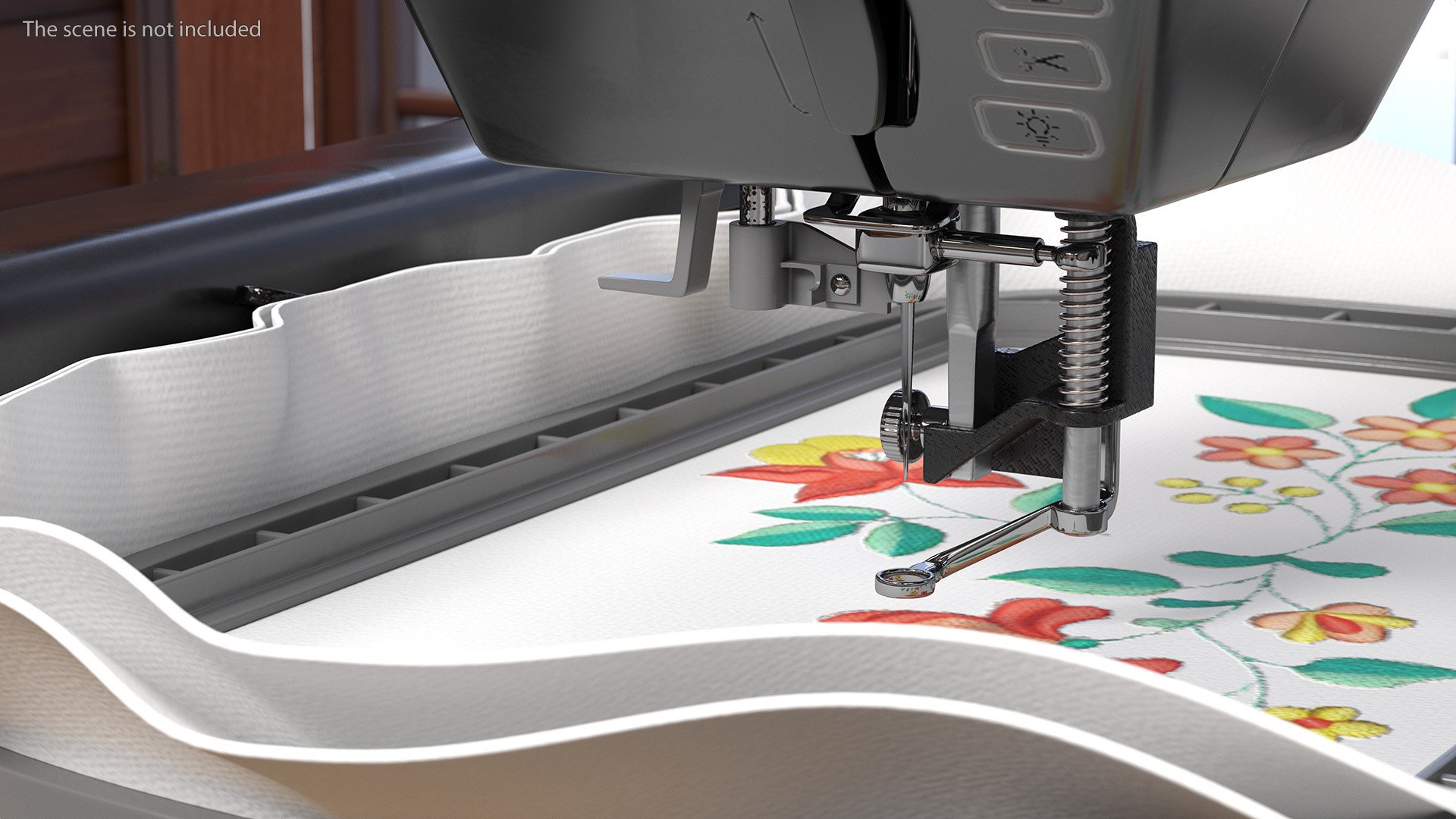 Sewing Black Printer Screen On Rigged For Maya 3D Model - TurboSquid ...