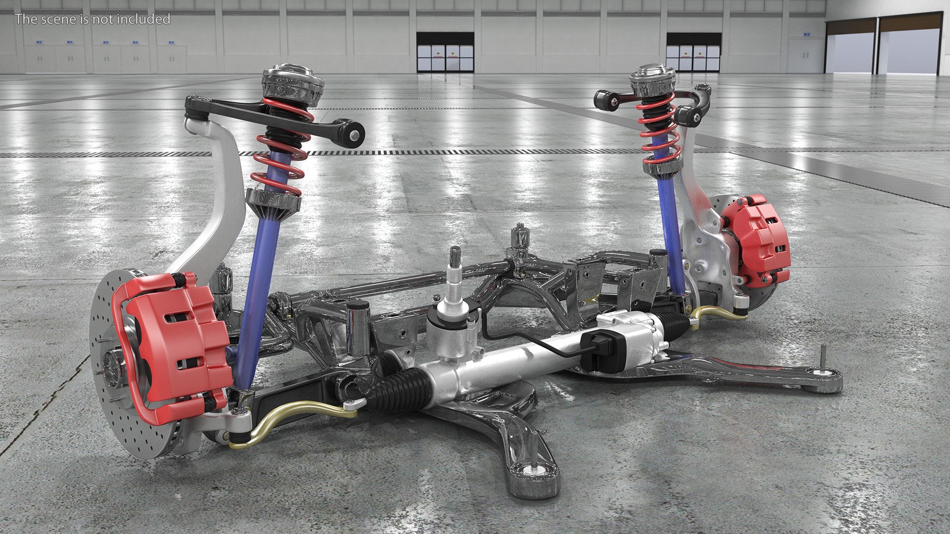 Car Suspension System 3D - TurboSquid 2204027