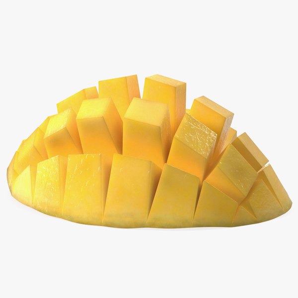 modelo 3d Mango Cortado en Cuadritos Rojo - TurboSquid 2108905