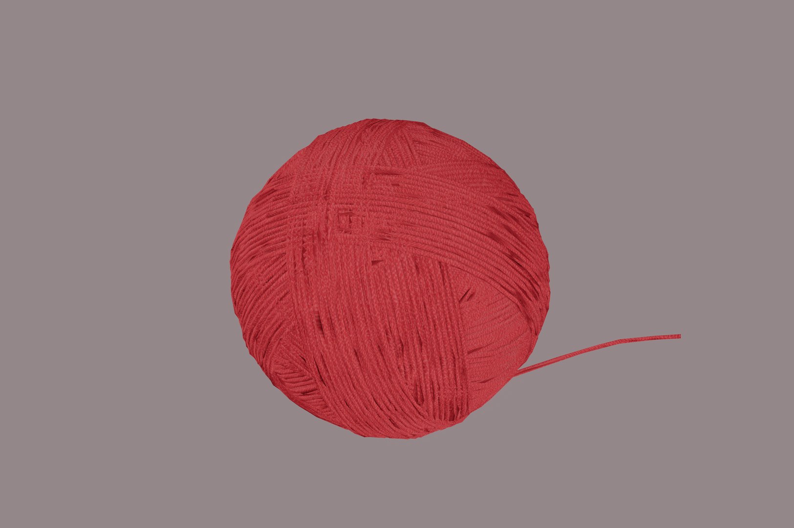 Ball Of Yarn 3D Model - TurboSquid 2058304
