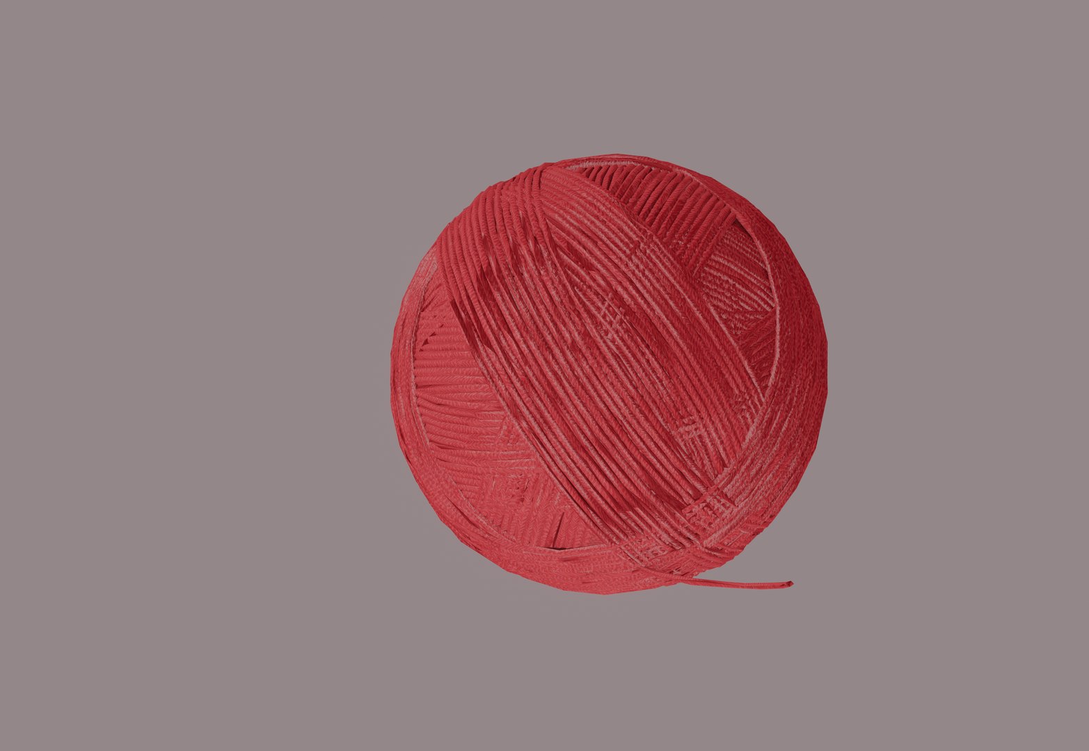 Ball Of Yarn 3D Model - TurboSquid 2058304