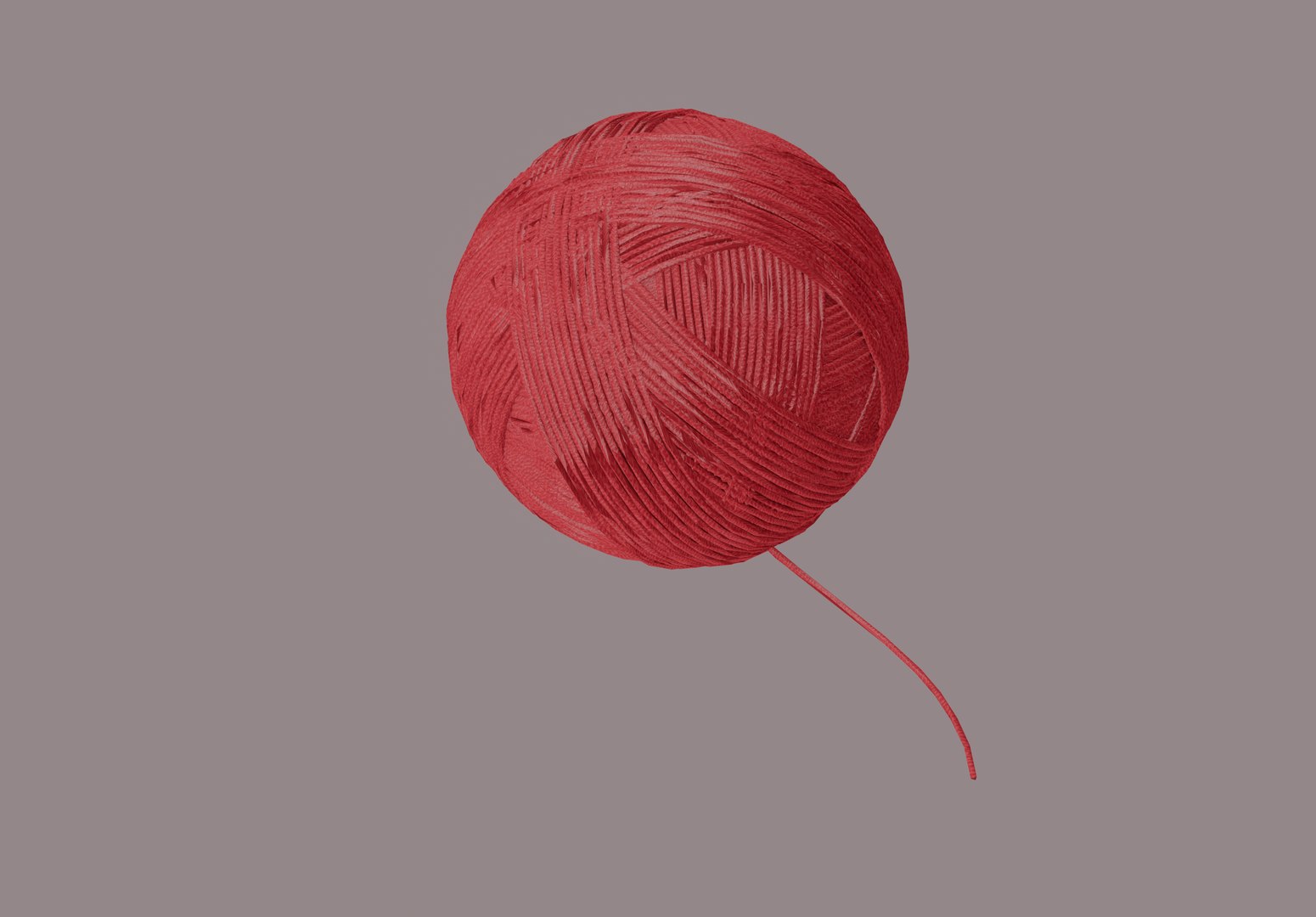 Ball Of Yarn 3D Model - TurboSquid 2058304