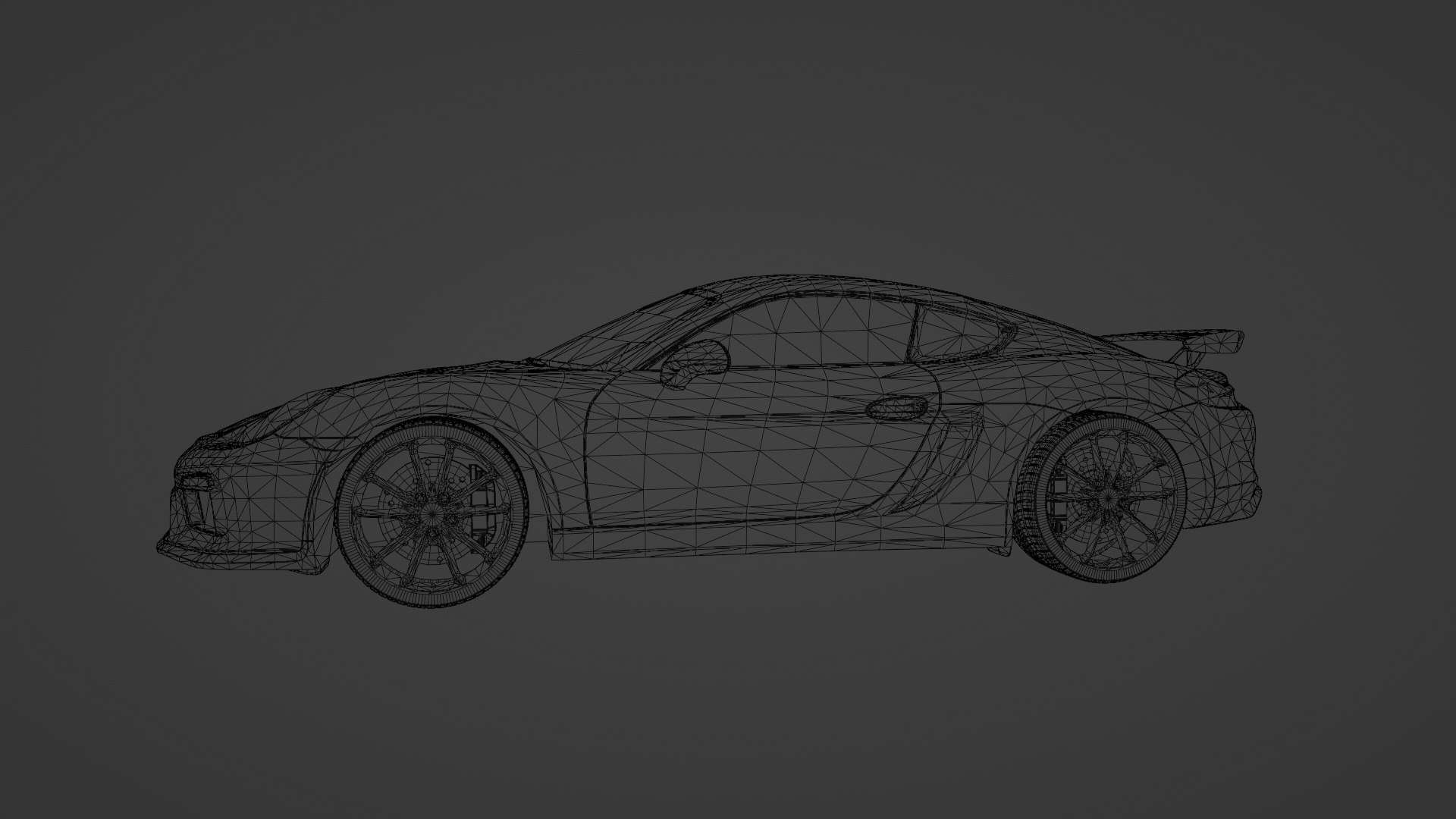 3D Porsche-GT4-Cayman - TurboSquid 2229859
