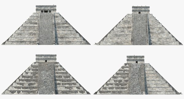 3D ancient mayan pyramid model - TurboSquid 1419209