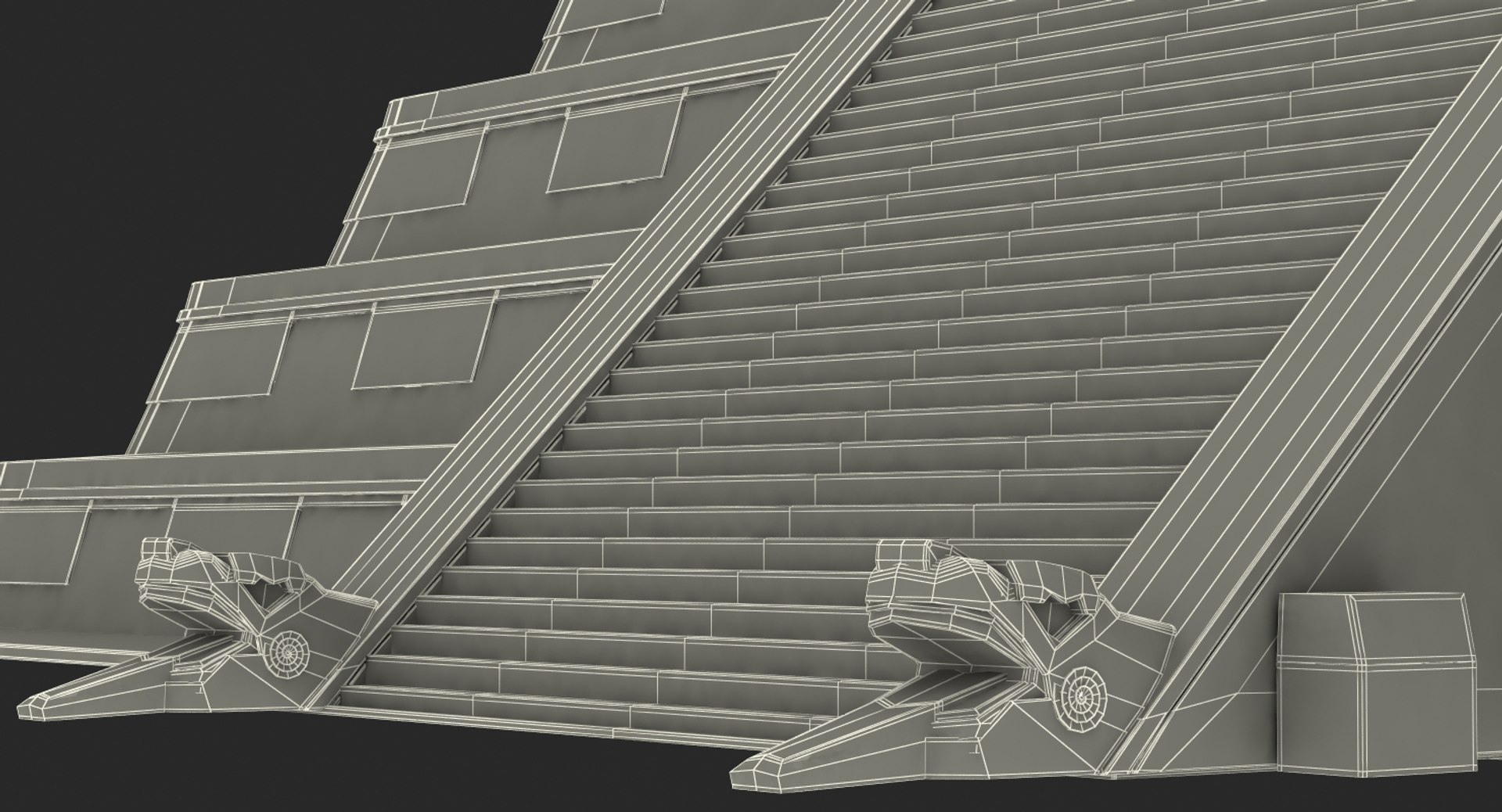 3D ancient mayan pyramid model - TurboSquid 1419209