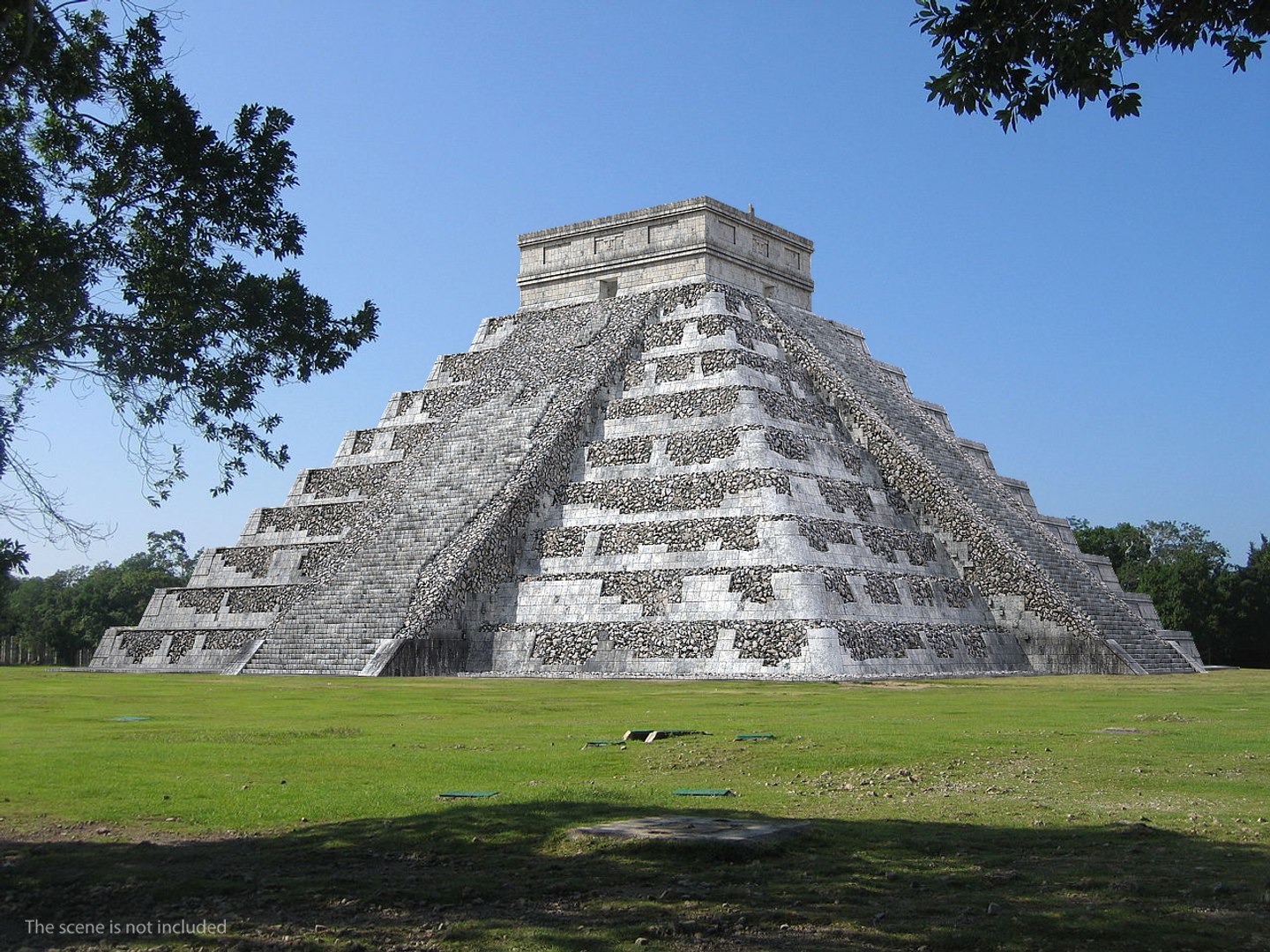 3D Ancient Mayan Pyramid Model - TurboSquid 1419209