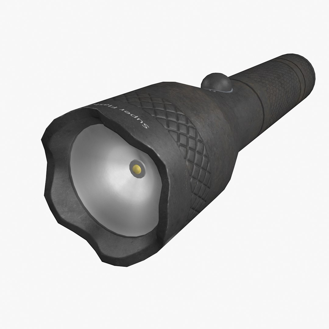 Flashlight Lighting 3d Model