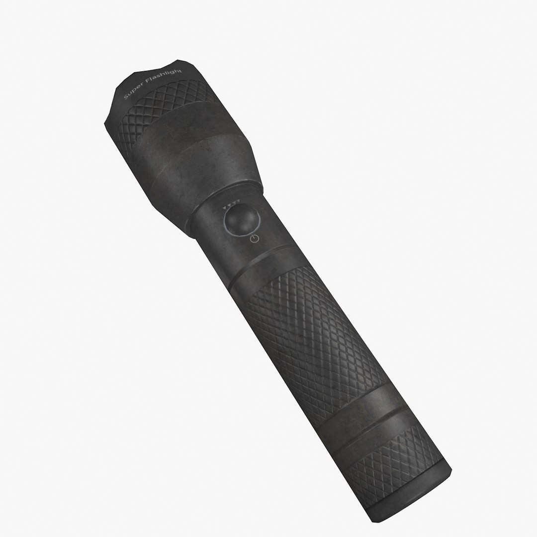 Flashlight Lighting 3d Model