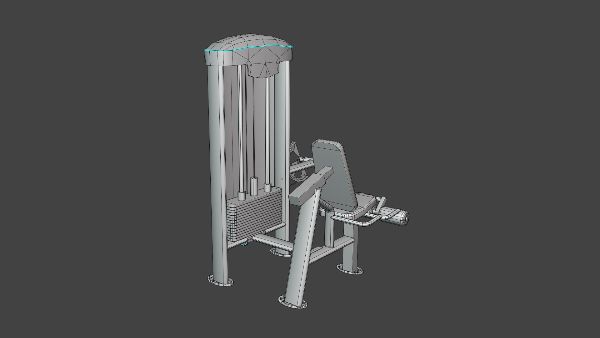 Leg press gym 3D model - TurboSquid 2145179