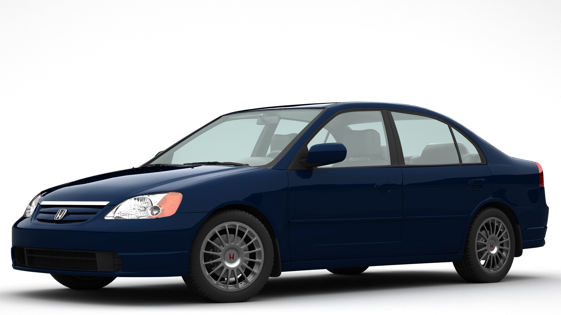 3D Model Honda Civic VTEC - TurboSquid 2131964