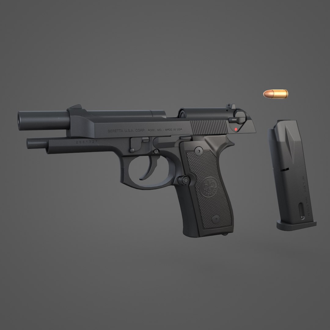 Beretta M92fs Pistol Max