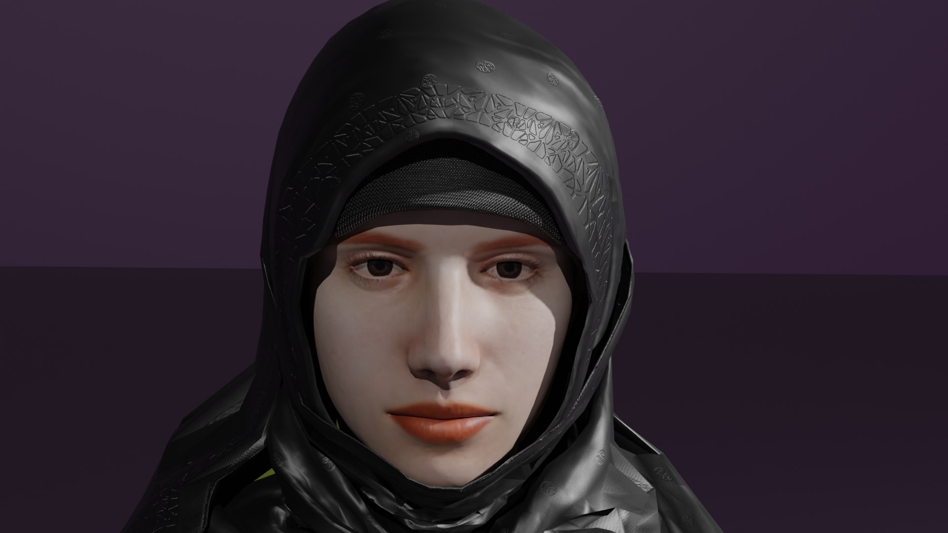 Hijab Girl Model - TurboSquid 2209521