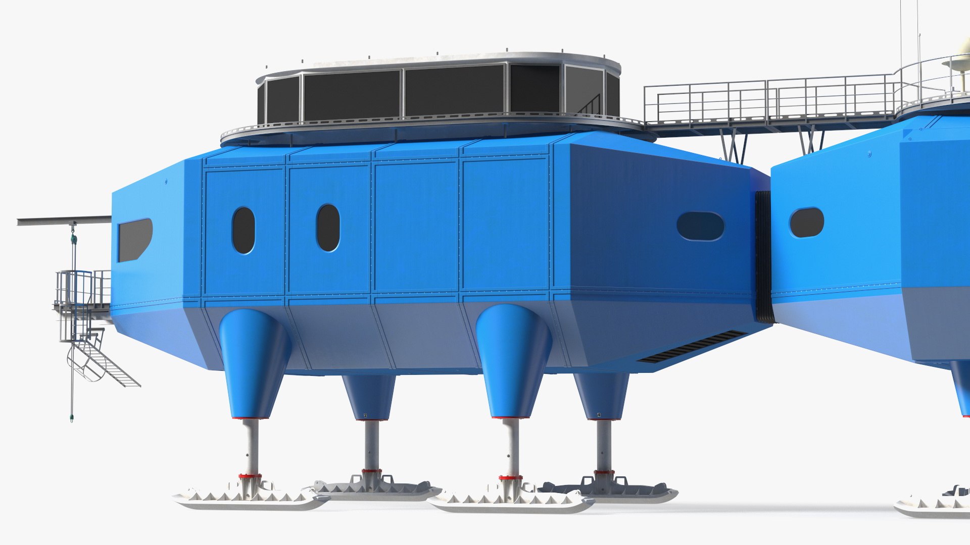 3D Halley VI Research Antarctic Station Model - TurboSquid 2123586