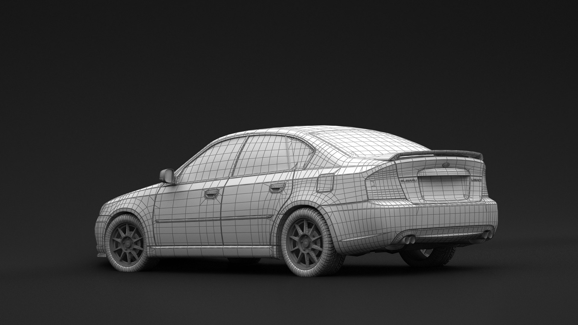 3D Subaru Legacy 2005 Model - TurboSquid 2011531