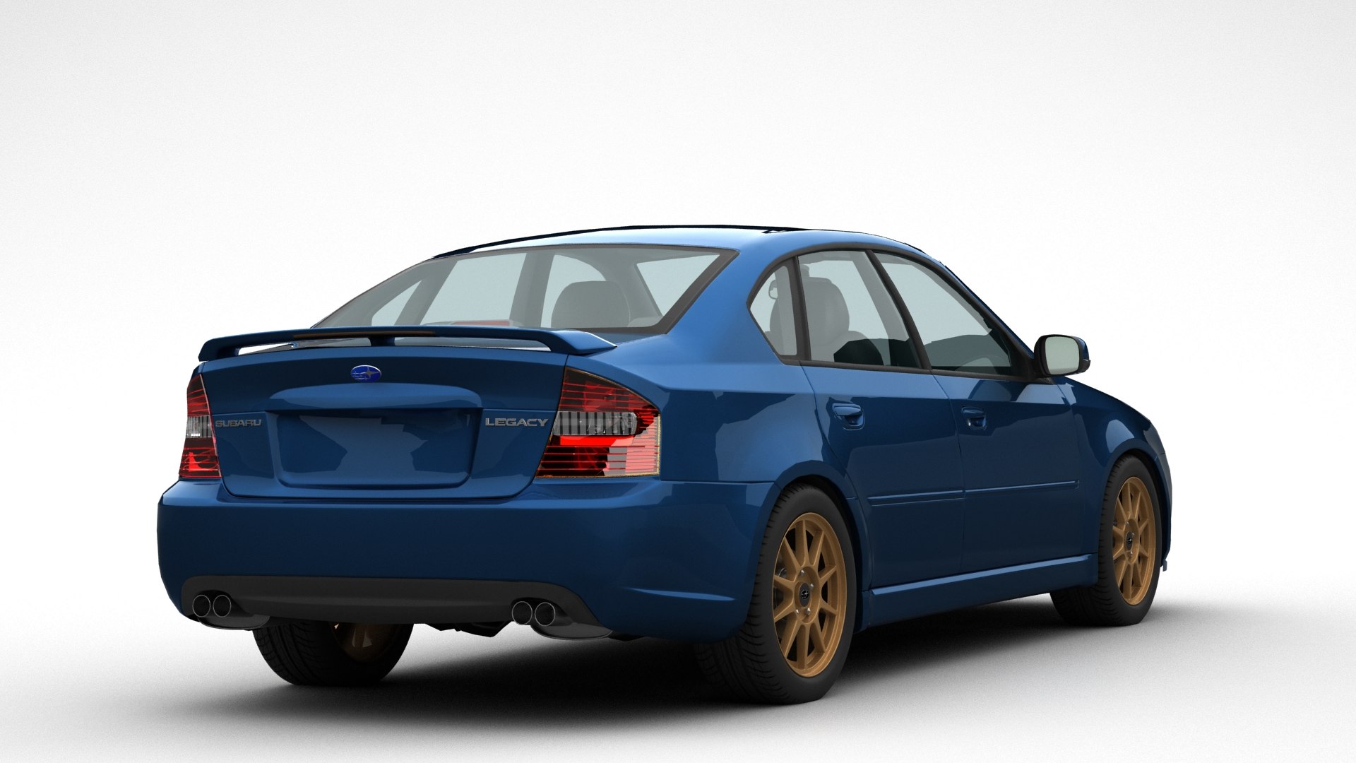 3D Subaru Legacy 2005 Model - TurboSquid 2011531