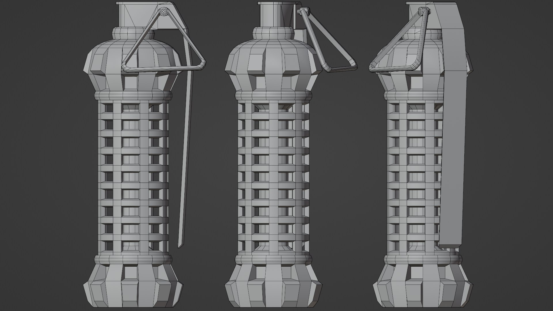 3D Sci-Fi Flash Grenade - TurboSquid 2087688