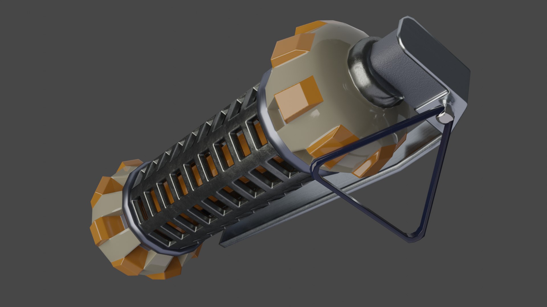 3D Sci-Fi Flash Grenade - TurboSquid 2087688