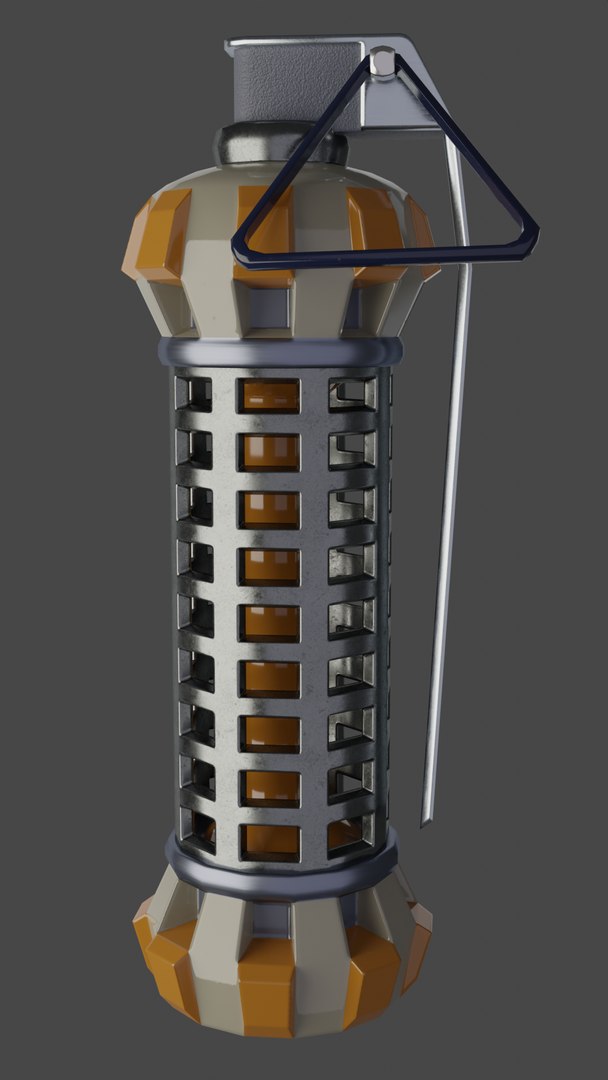 3D Sci-Fi Flash Grenade - TurboSquid 2087688