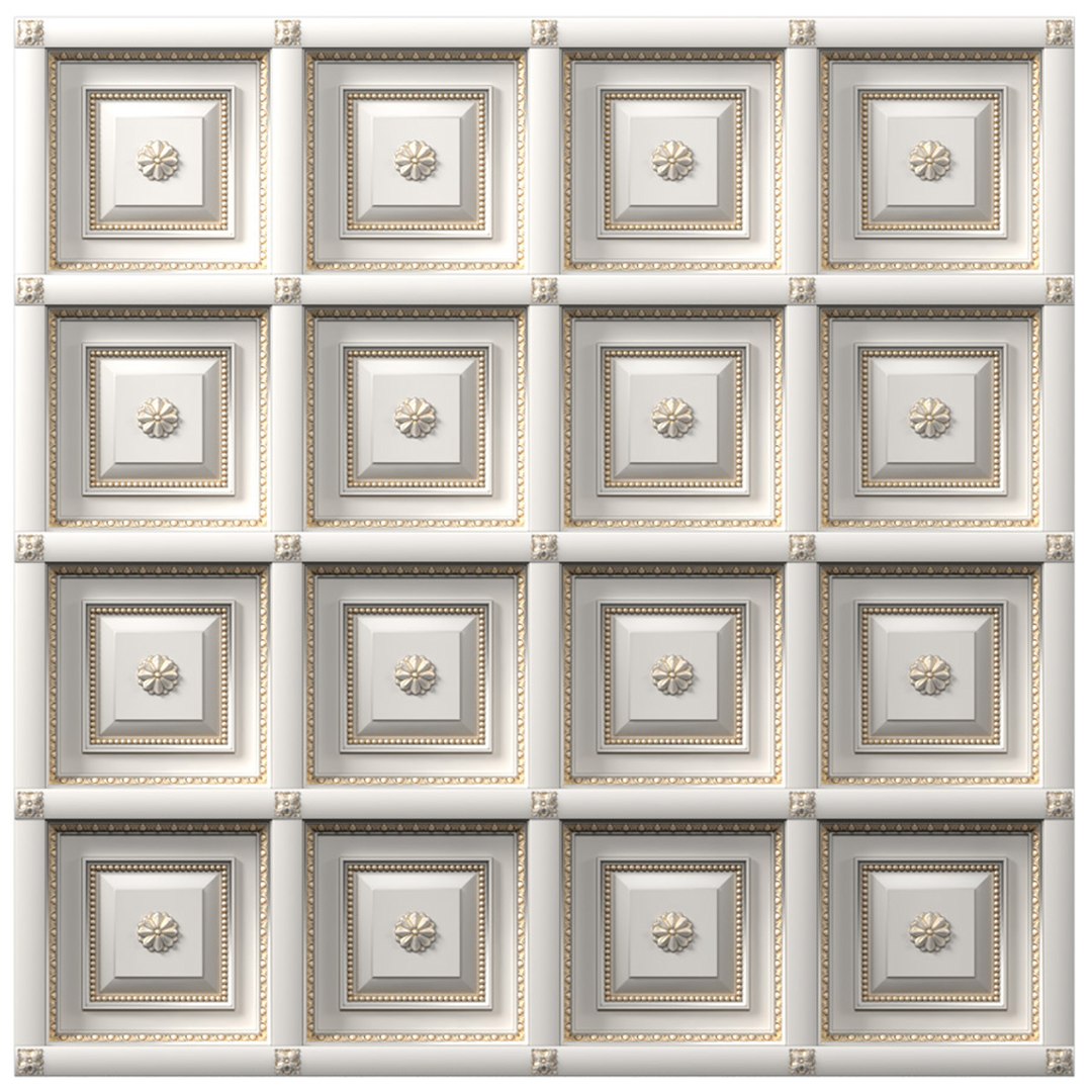 Classical Coffered Ceiling 3D Model 3D Model - TurboSquid 1830882