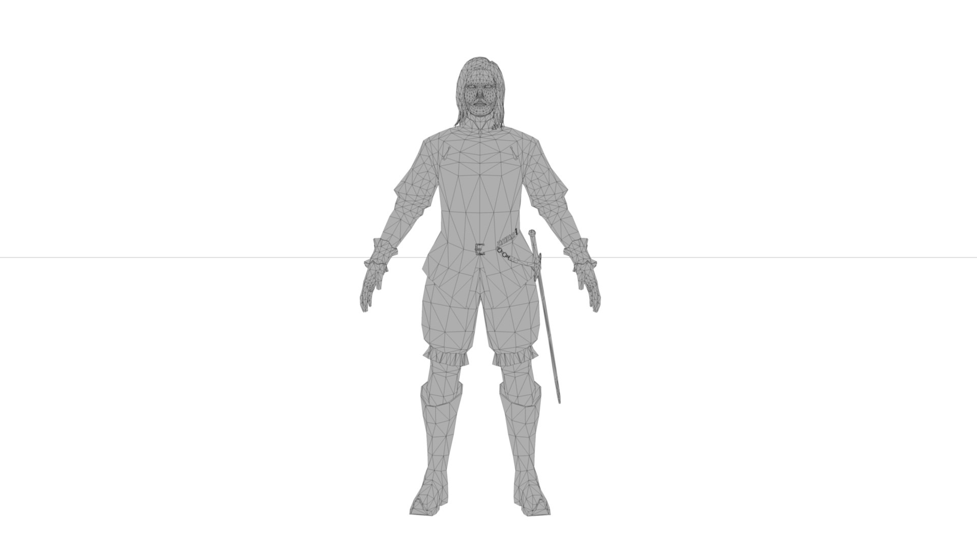 3D Model Archer Warrior Rigged - TurboSquid 2007831