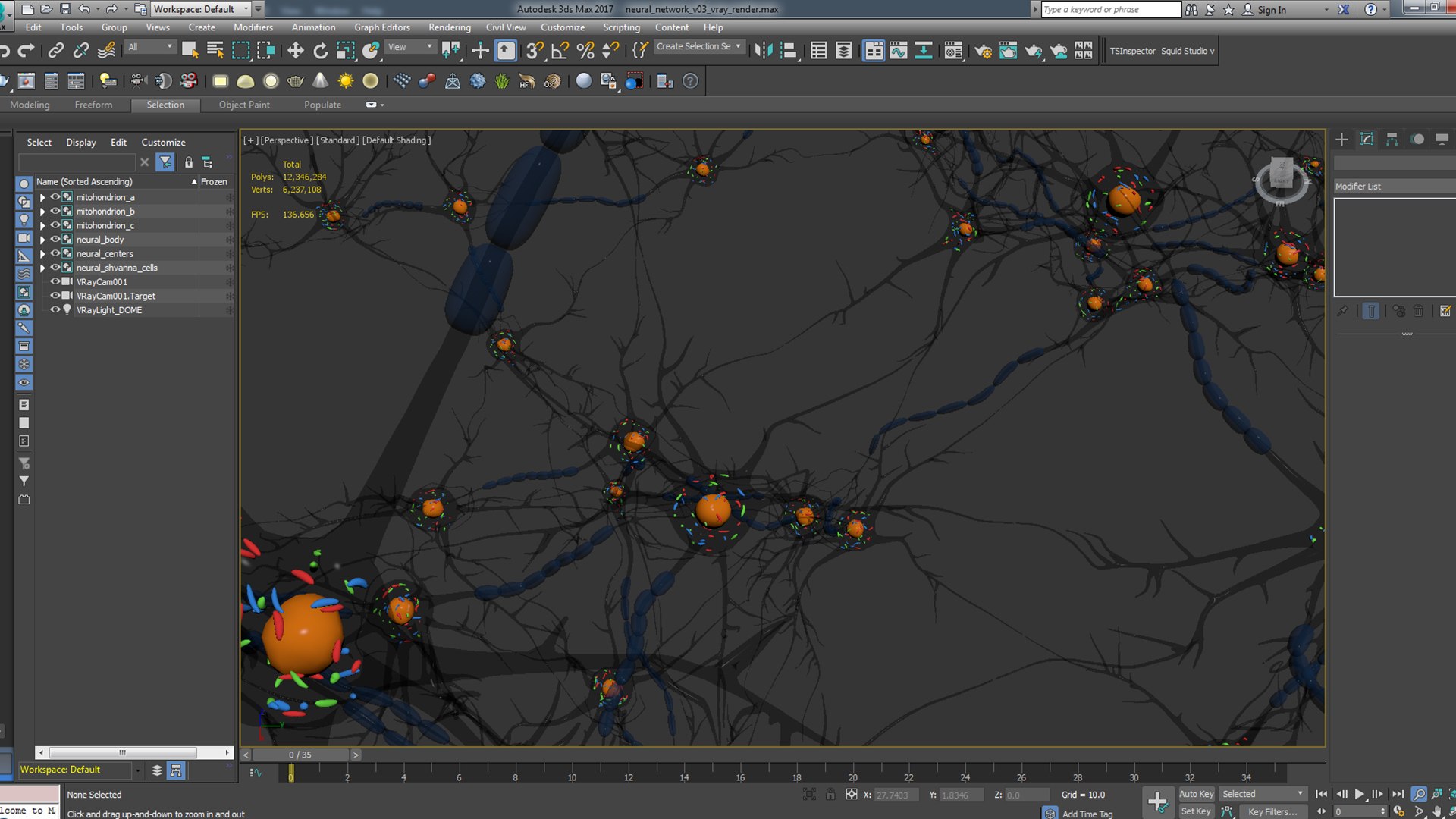 3D Neural Cells Axon - TurboSquid 1581075