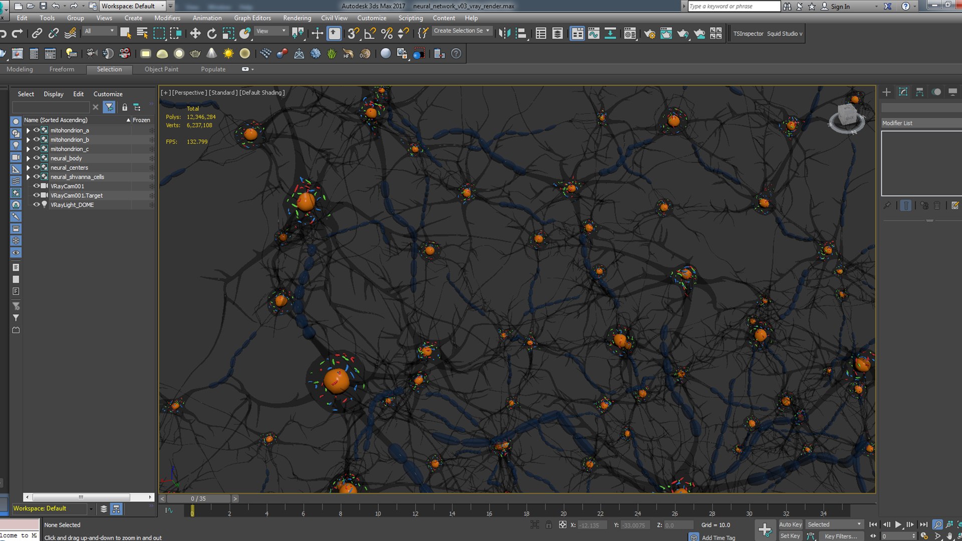 3D Neural Cells Axon - TurboSquid 1581075