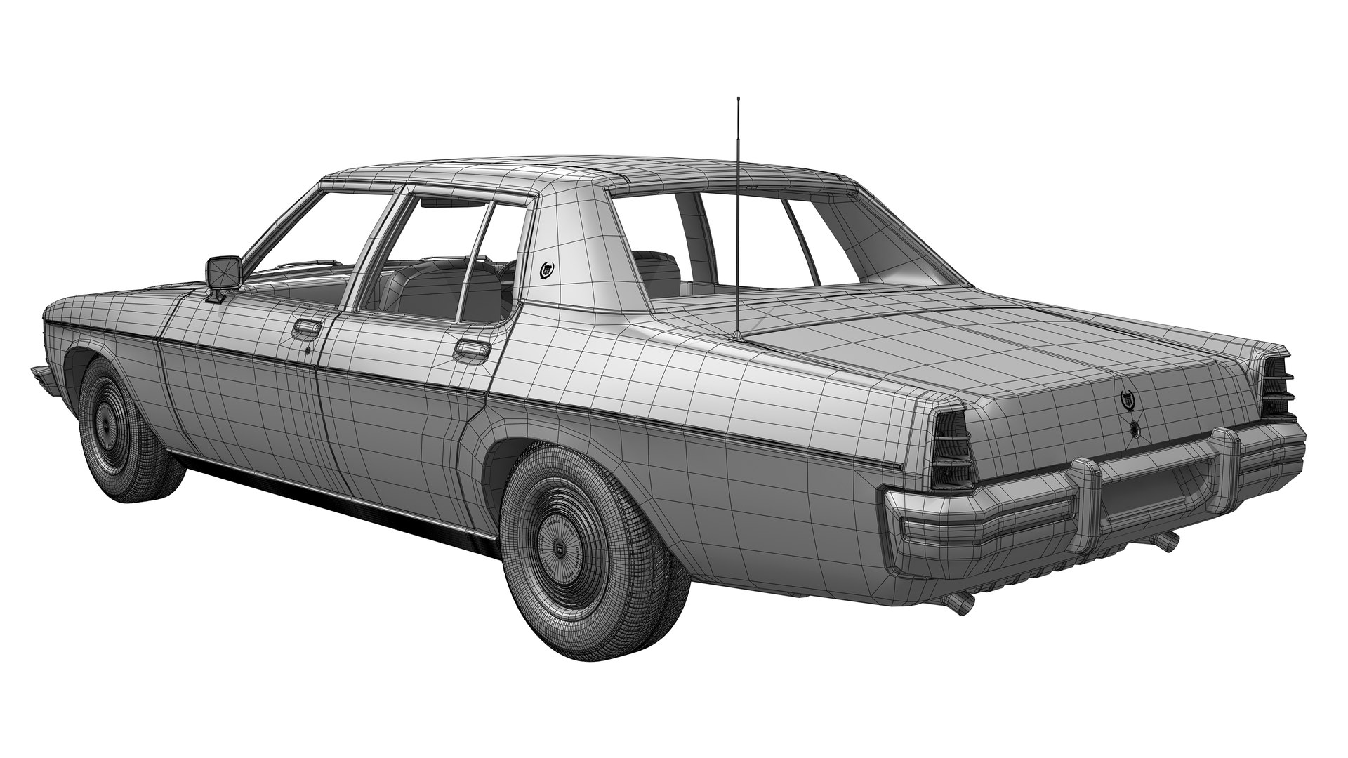 3D Holden HX Statesman DeVille 1976 - 1977 - TurboSquid 2504951