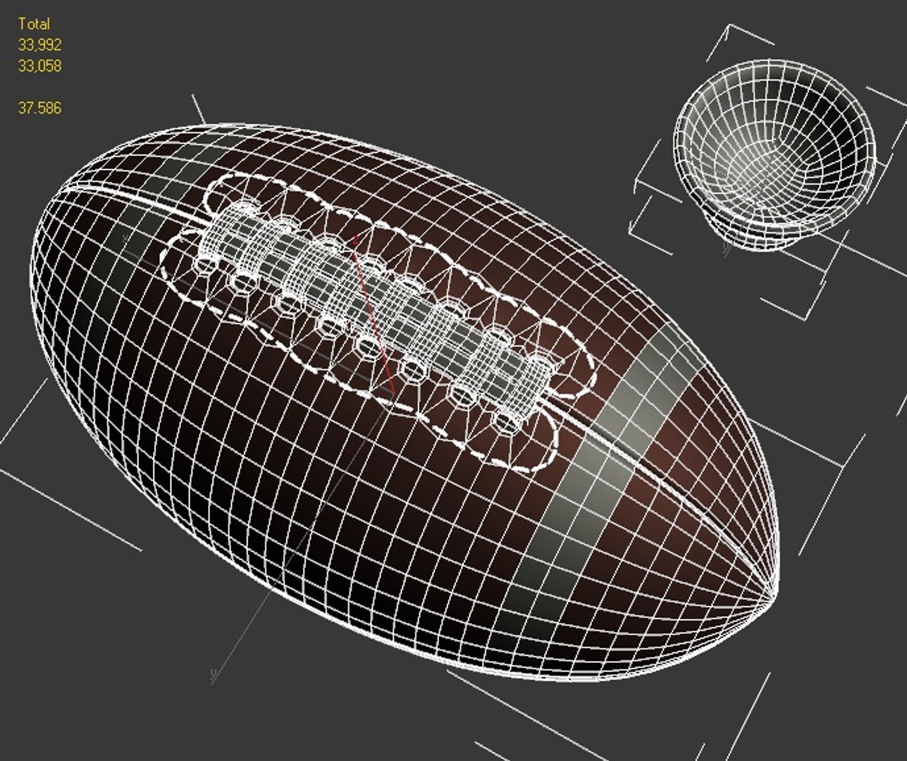 3d Model Ball Modeled