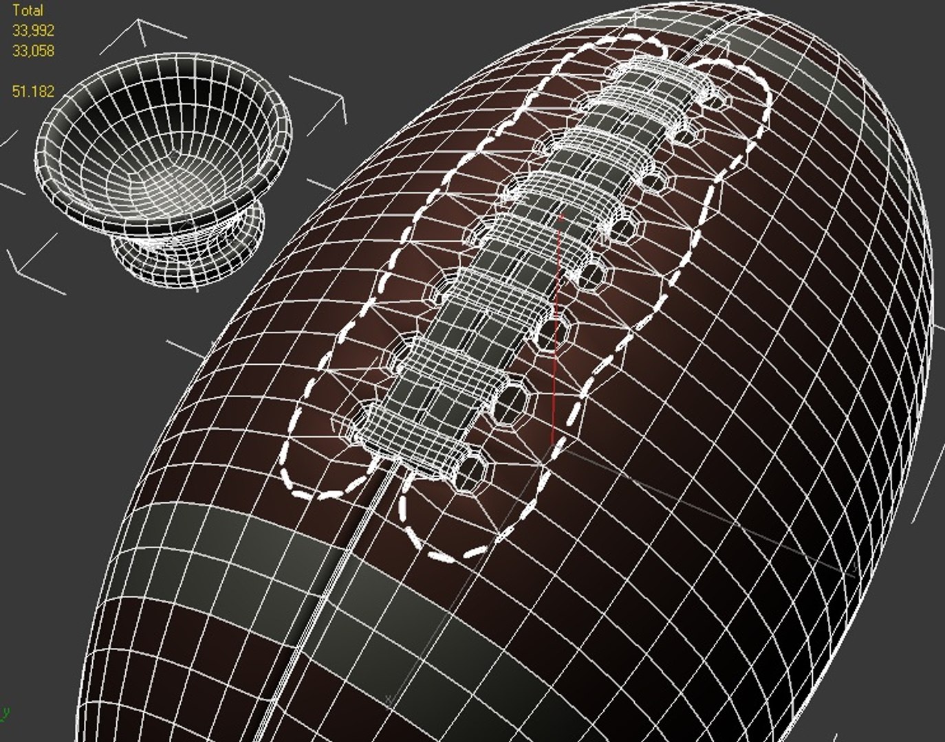 3d Model Ball Modeled