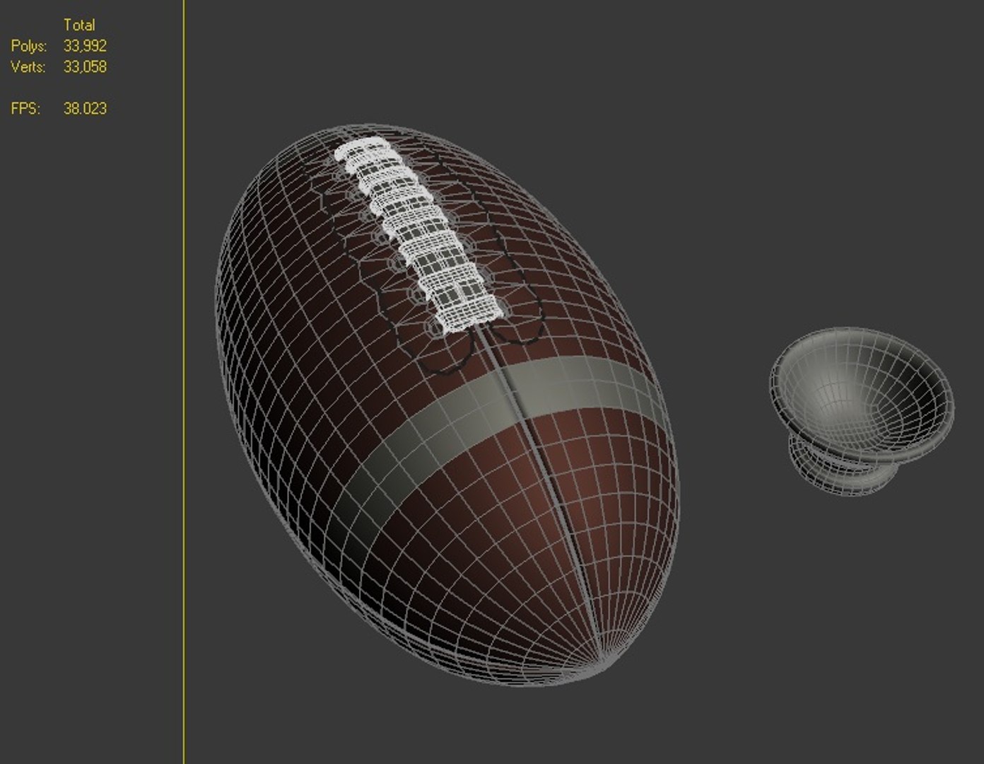 3d Model Ball Modeled