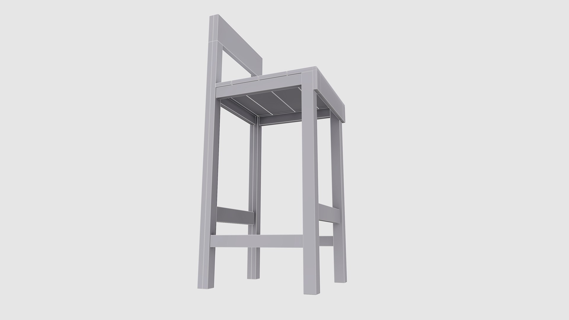 Stool 9 With PBR 4K 8K Model - TurboSquid 2038581