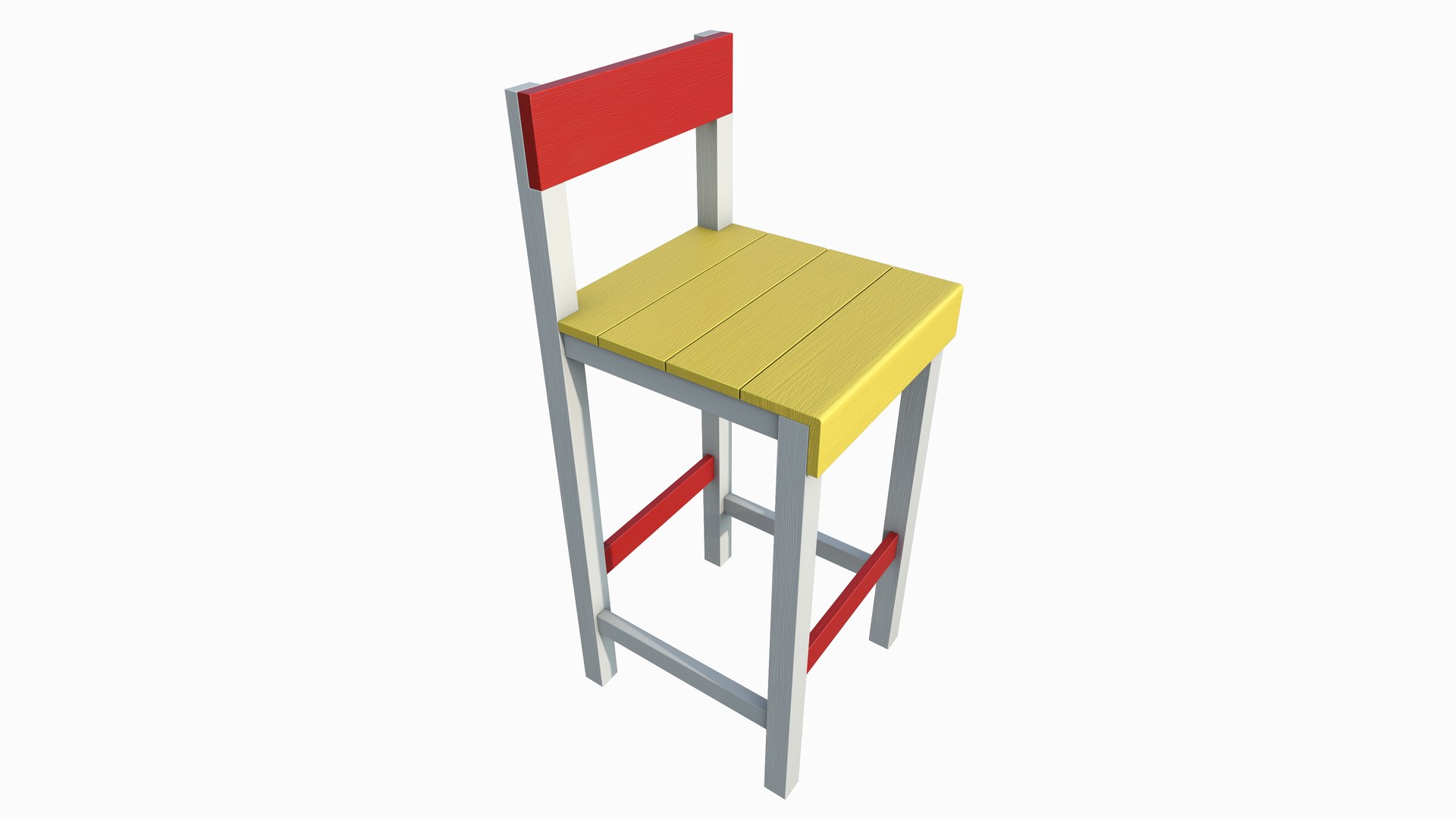 Stool 9 With PBR 4K 8K Model - TurboSquid 2038581