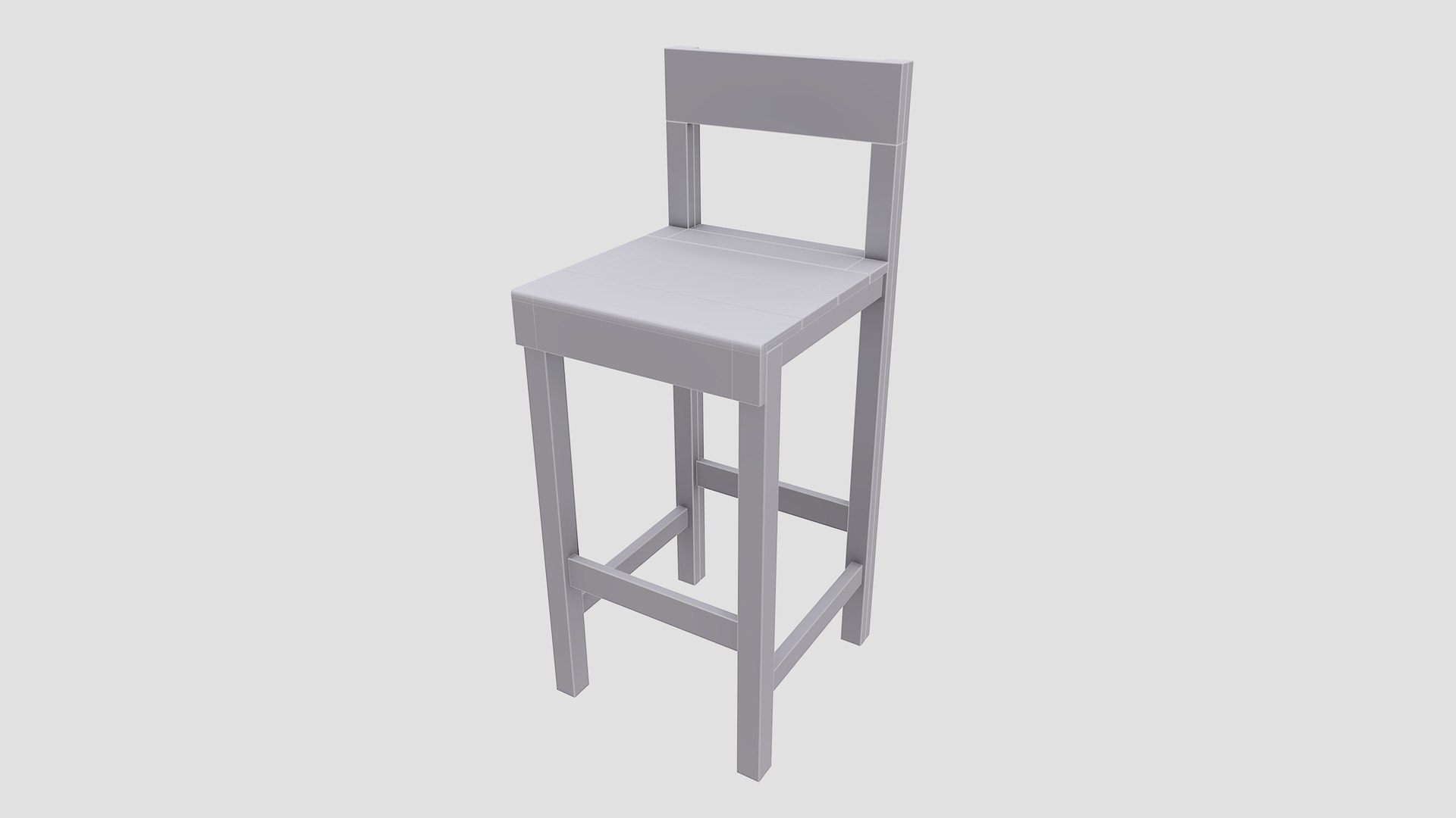 Stool 9 With PBR 4K 8K Model - TurboSquid 2038581