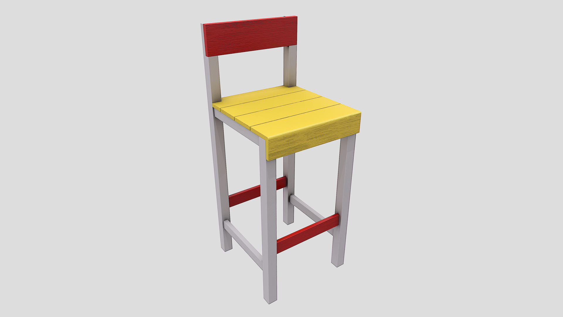 Stool 9 With PBR 4K 8K Model - TurboSquid 2038581