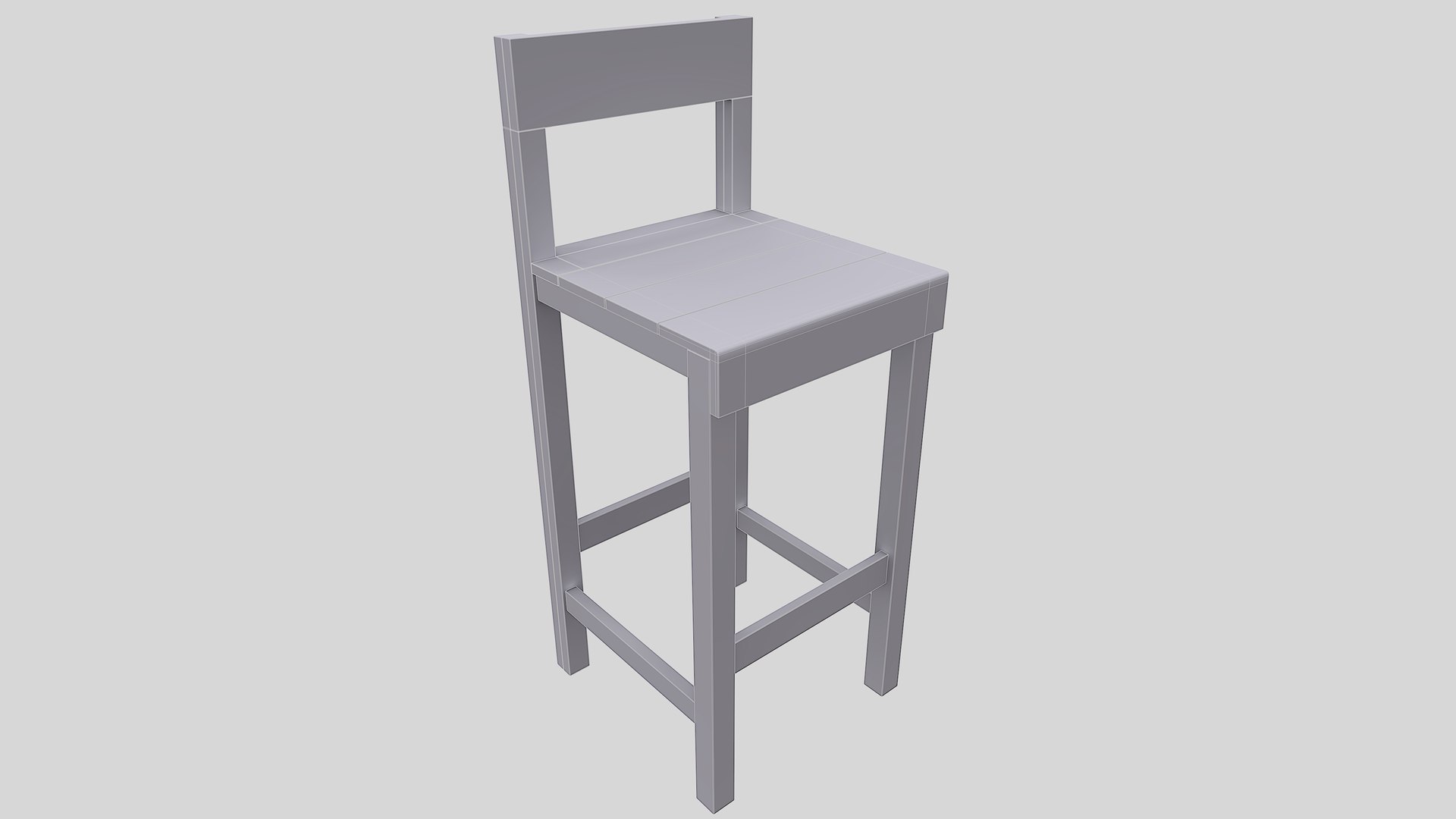 Stool 9 With PBR 4K 8K Model - TurboSquid 2038581