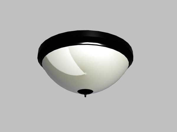3ds max ceiling fixture light