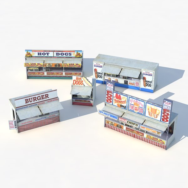 Fast Food Restaurant 3D Models for Download | TurboSquid