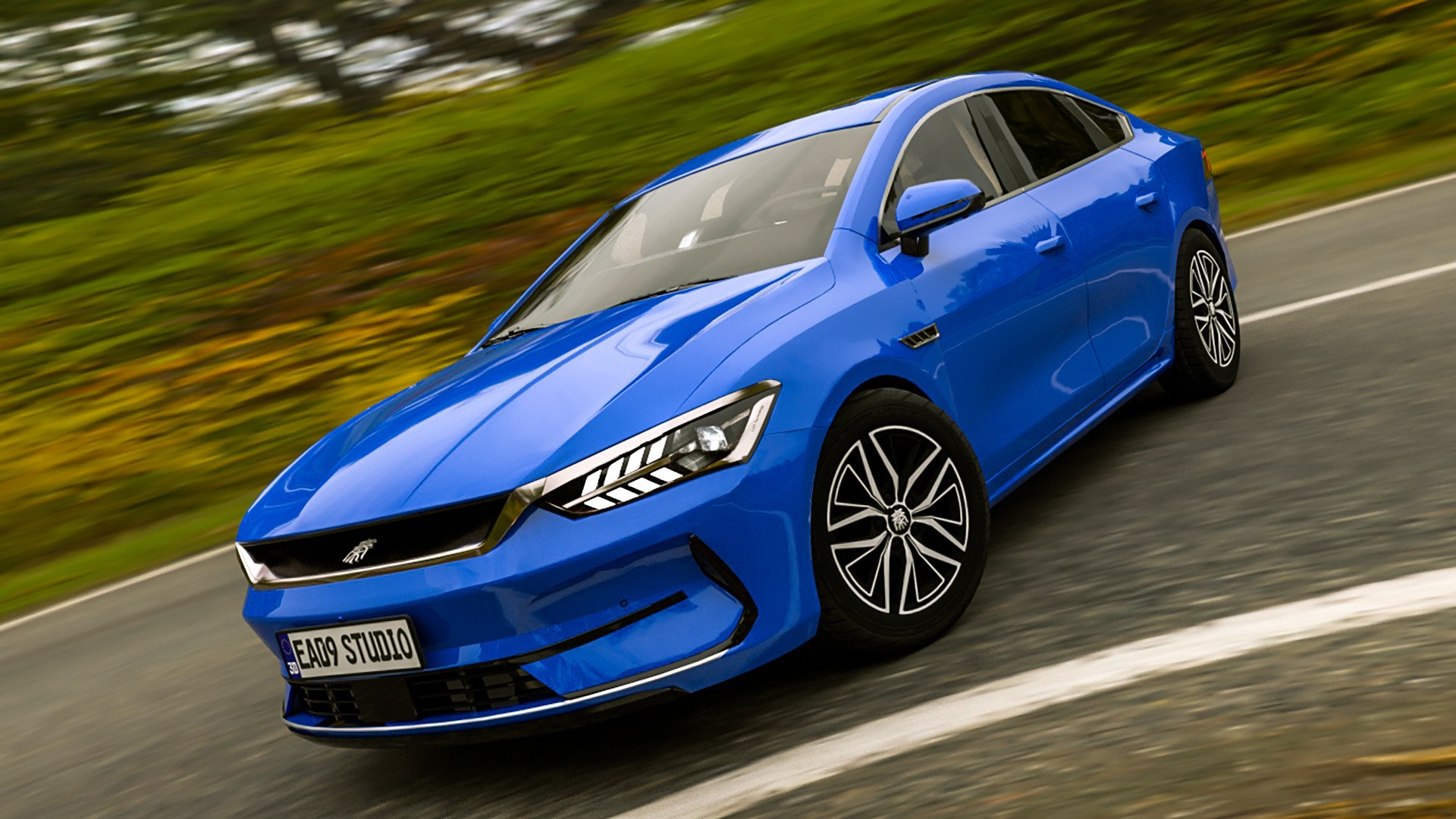 3D 2024 BYD Qin-Plus EV Model - TurboSquid 2350681