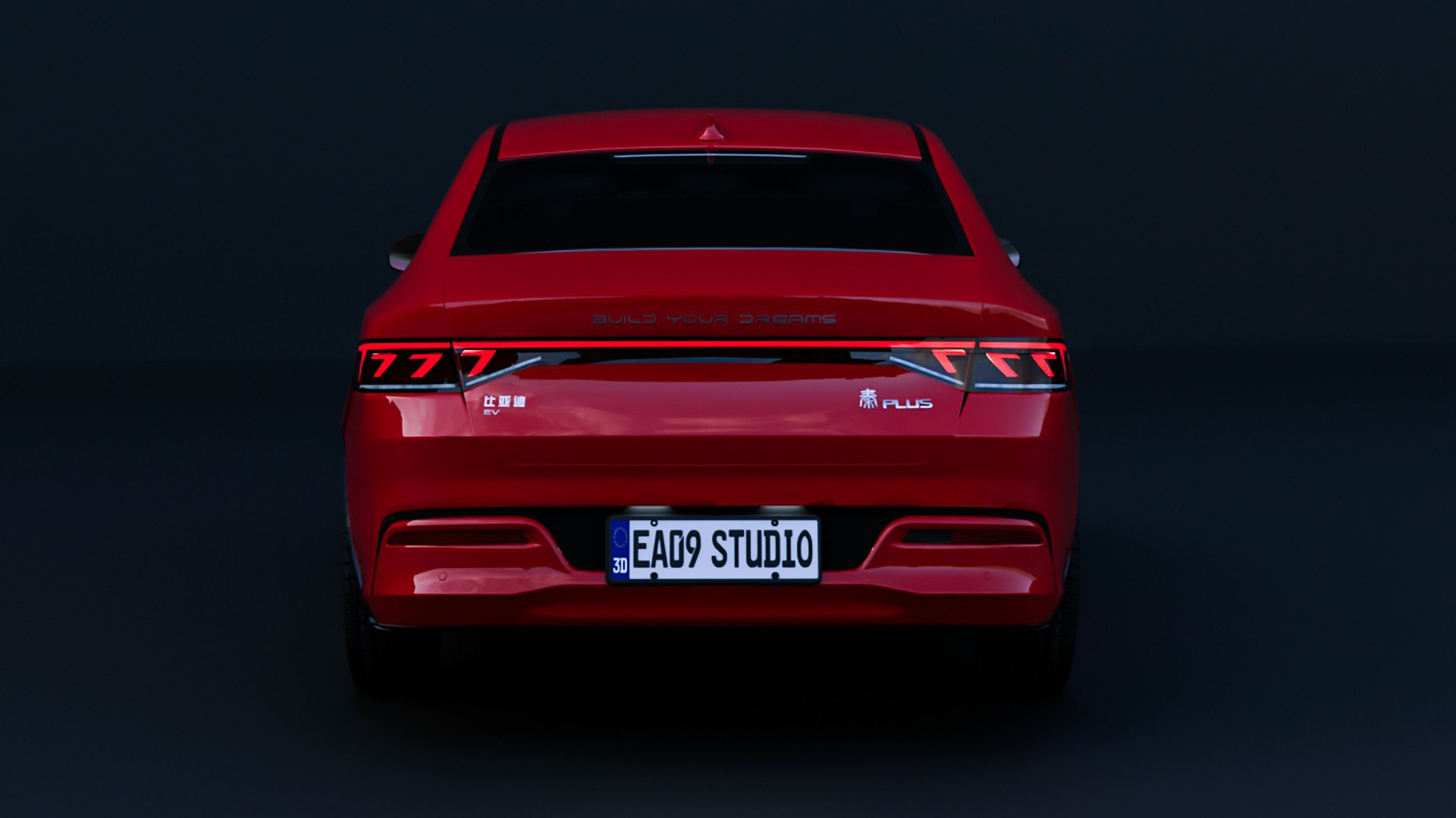 3D 2024 BYD Qin-Plus EV Model - TurboSquid 2350681