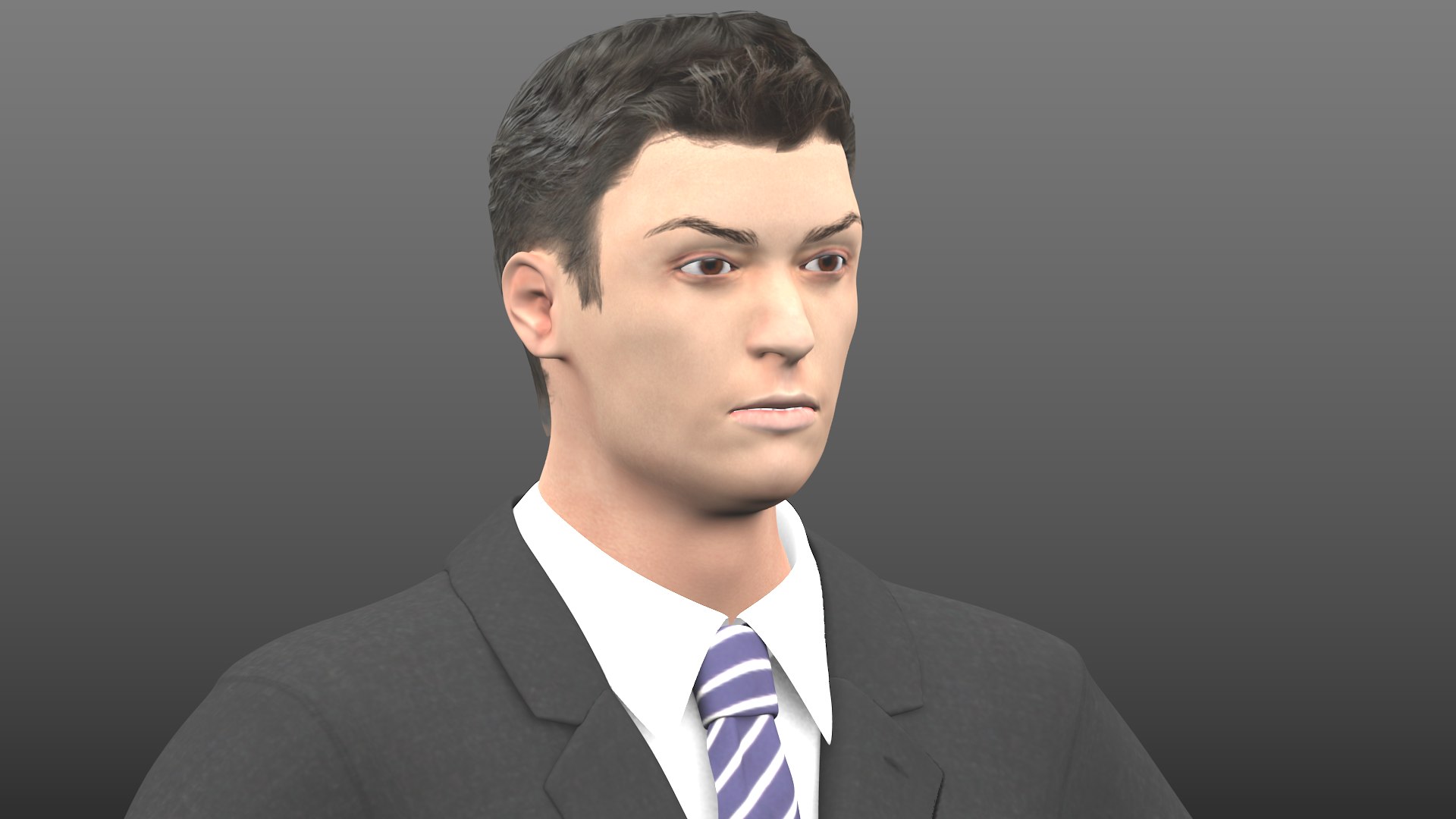 Realistic Human Male Man 3d 3ds