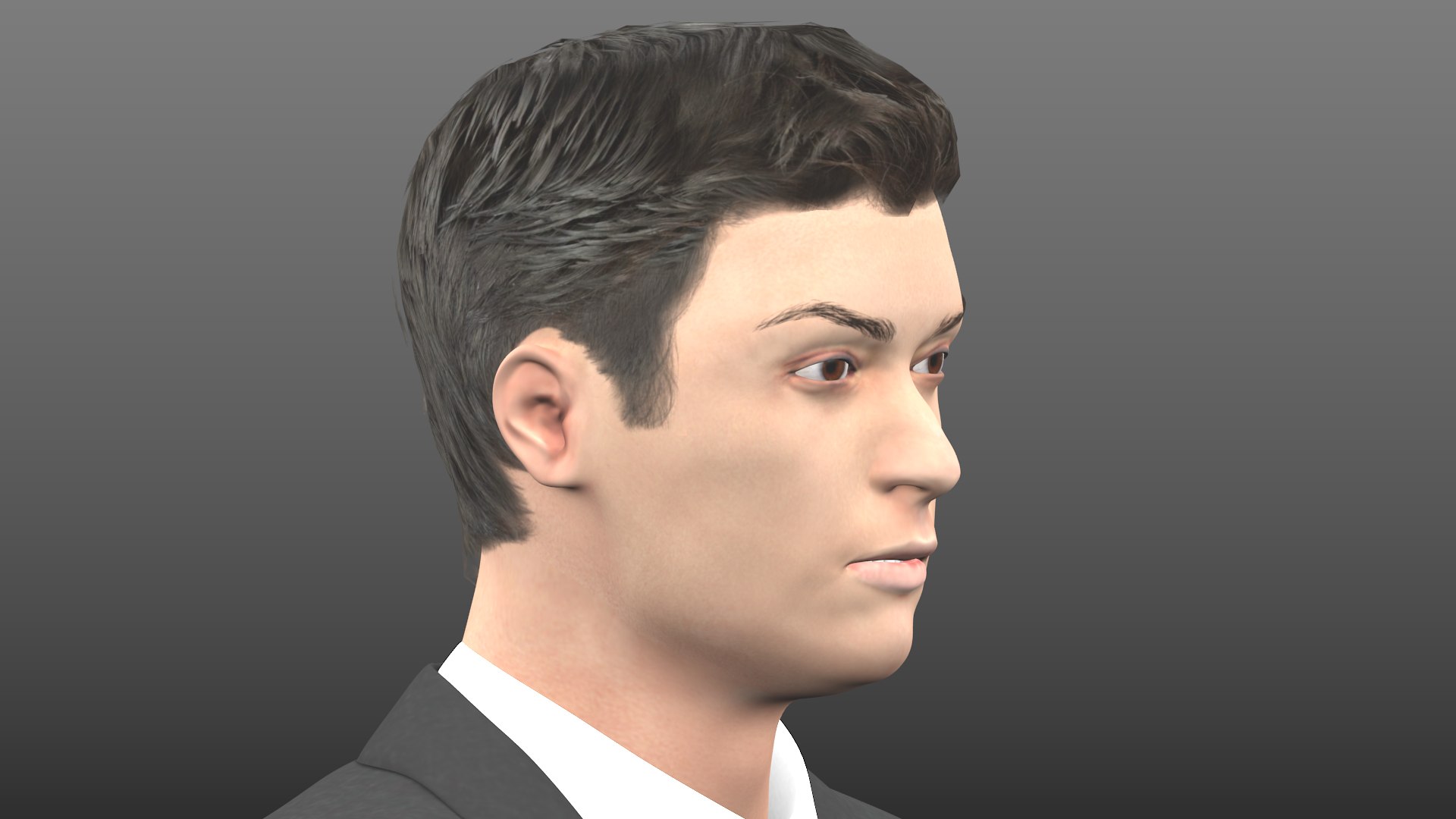 Realistic Human Male Man 3d 3ds